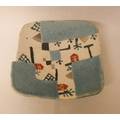 John Maltby (1936-2020) A square studio pottery dish with abstract ...