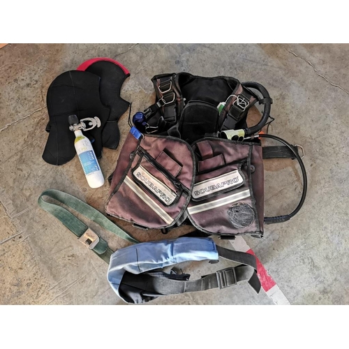 Scubapro Master Adjustable Diving BCD Jacket (XL) with Air 2 ...