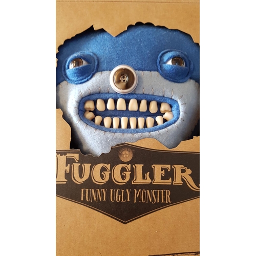 Collectable Soft Toy with Teeth! A 'Fuggler', Funny Ugly Monster, 12 ...