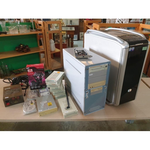Large Computer Lot; Coolmaster Server Case / PC Tower for Gaming, Other ...