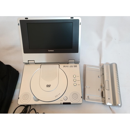 "Goodman's" Portable DVD Player with Remote Control with Bag and ...