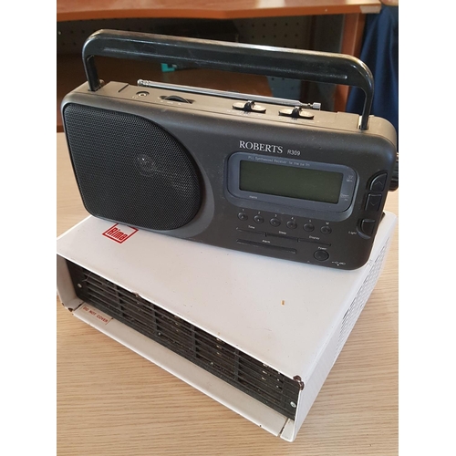 Retro Electric "Rima" Heater and Roberts (R309) Battery Operated Radio ...