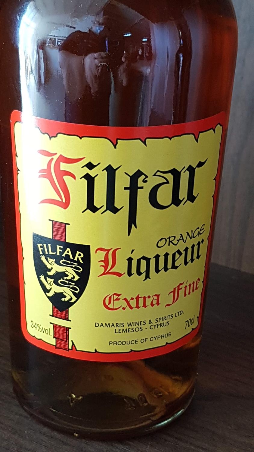Fifar Orange Liquor, 700ml Traditional Cypriot Liquor Damaris Wines ...