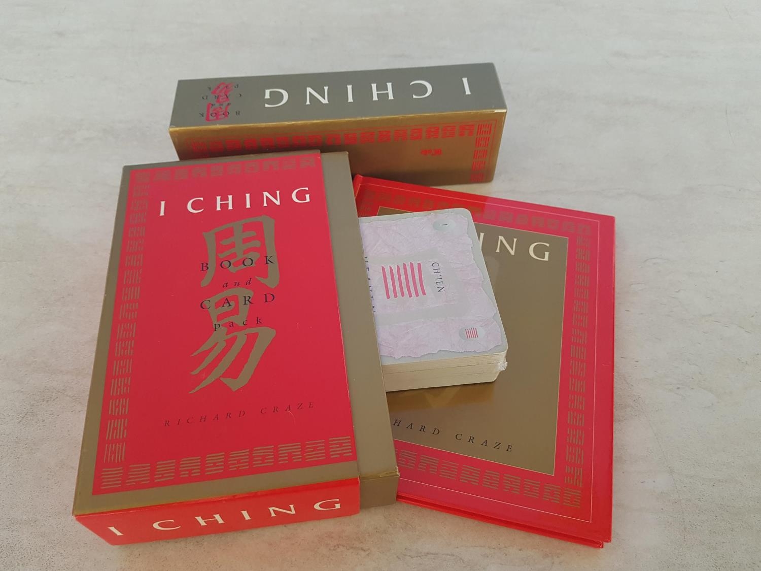 "I Ching" Book and Card Pack (Boxed Set) by Richard Craze