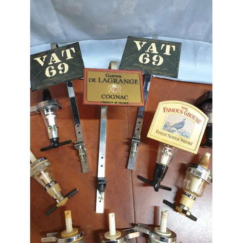 Collection of 3 x Spirit Dispensers and 7 x Bar Optics (10pcs)