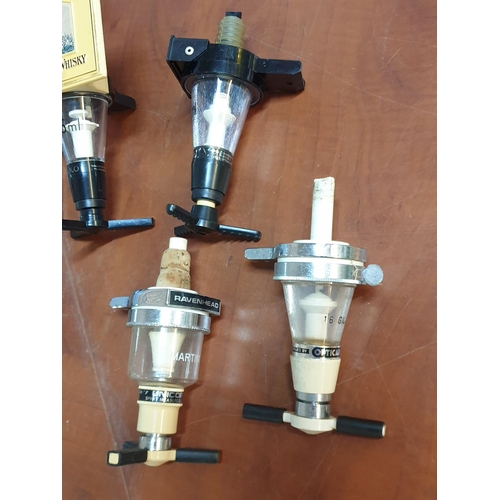Collection of 3 x Spirit Dispensers and 7 x Bar Optics (10pcs)