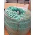 Plastic Reel Rope HDPE, Green (For Marine)