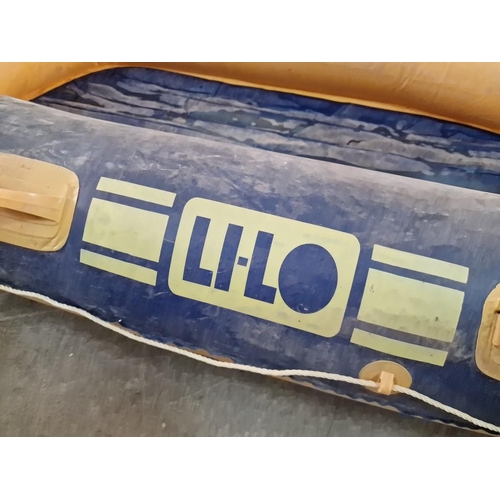 Li-Lo 'Sport 3' Inflatable Boat, Together with Hand Pump and Electric ...