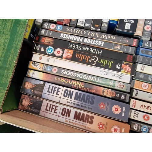 Box of Assorted DVDs, (See multiple catalogue photos for titles)