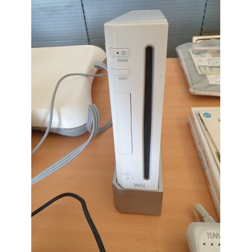 Nintendo Wii And Wii Fit, Games, Controllers & Cables. (Basic Test ...