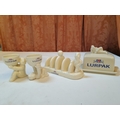 Lurpak breakfast set - toast rack, butter dish with lid, and 2 ...