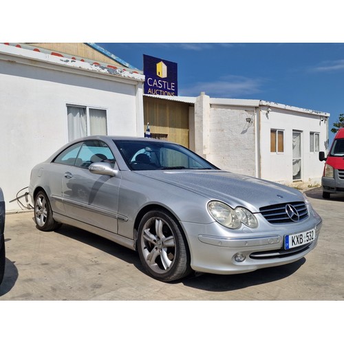 Mercedes CLK 270 CDI Avantgarde, 2.7L Diesel, Silver Colour, (2004), 2 ...