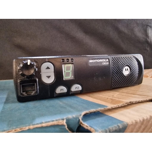 Motorolla CM140 Mobile Two Way Radio, Looks Unused with Original Box