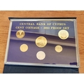 Cyprus Coins; 1983 Central Bank of Cyprus Cent Coinage - Proof Set of 6 ...