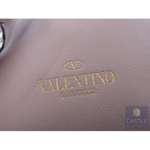 VALENTINO Garavani Rockstud Mini Backpack in Powder Pink Calfskin ...