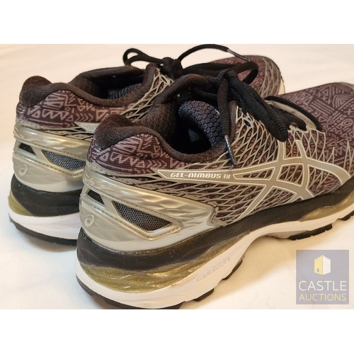 ASICS Gel- Nimbus 18 Running Shoes, Featuring Pattern FluidFit Mesh ...