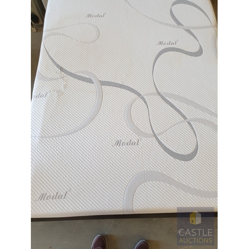 King Size Bed In Venge Colour With Silver Trim Together With 30cm Deep ...