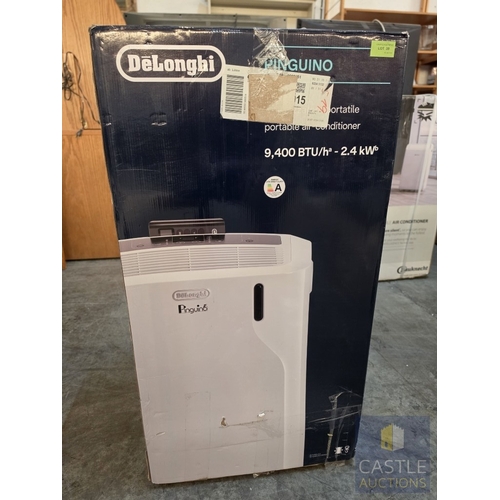 DeLonghi 'Pinguino' Portable Air Conditioner, 9,400btu, 2.4kw, A Energy ...