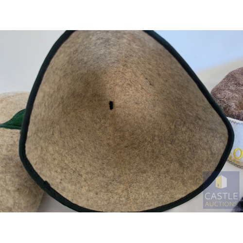 Collection of Traditional Felt Wool Sauna, or Banya, Accessories ...