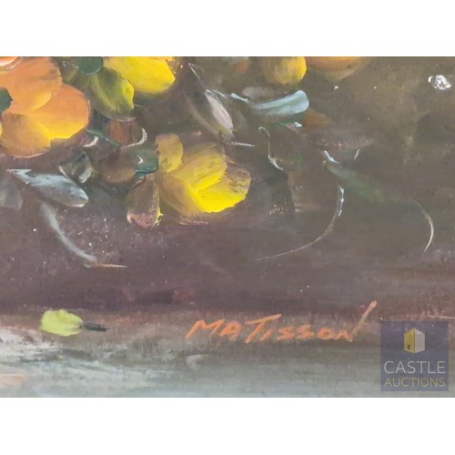Beautiful Bouquet of Flowers - Still Life, Original Oil on The Board in ...