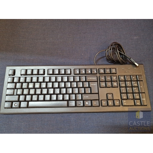 Computer Accessories; A4Tech Keyboard, Model: KR-85 and Microsoft Basic ...