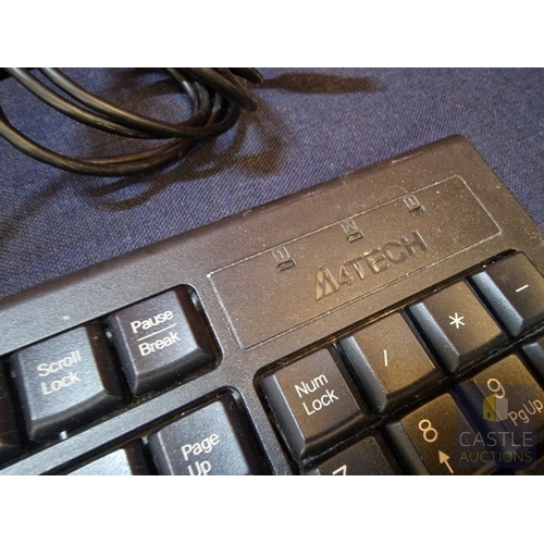 Computer Accessories; A4Tech Keyboard, Model: KR-85 and Microsoft Basic ...