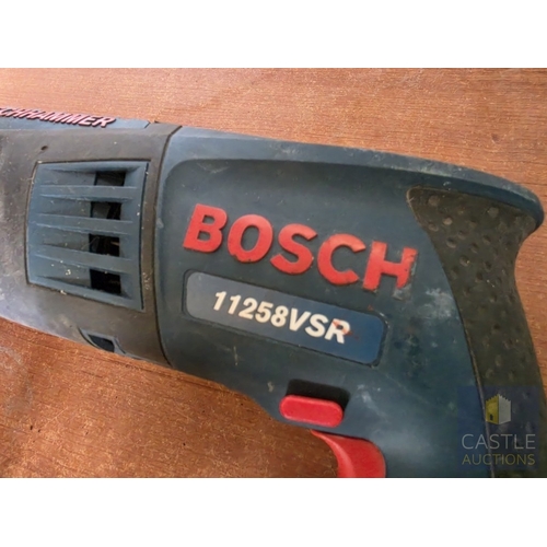 BOSCH 110v SDS-Plus Concrete Hammer Drill, (Model: 11258VSR), (Basic ...