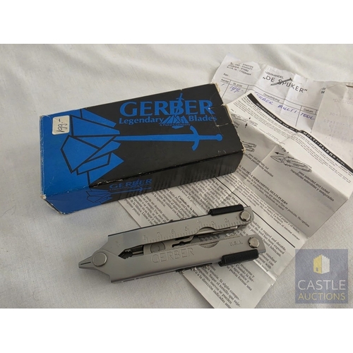 Vintage Gerber MP600 multitool, made in USA. Complete with original ...