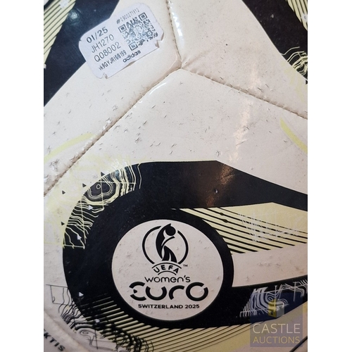 Adidas UEFA Women's Euro Switzerland 2025, Football Ball, JH1270.