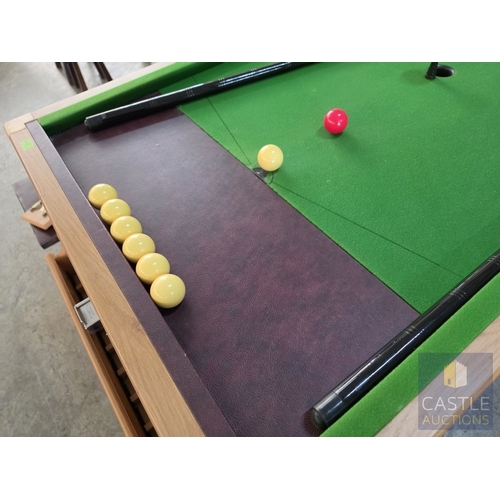 BAR BILLIARDS TABLE, Commercial Slate-Bed, English Coin-Operated Model ...