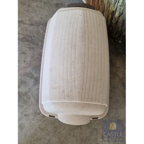 Cat Centre Cat Grey Hooded Litter Tray Box Large Loo Indoor Puppy Kitty ...