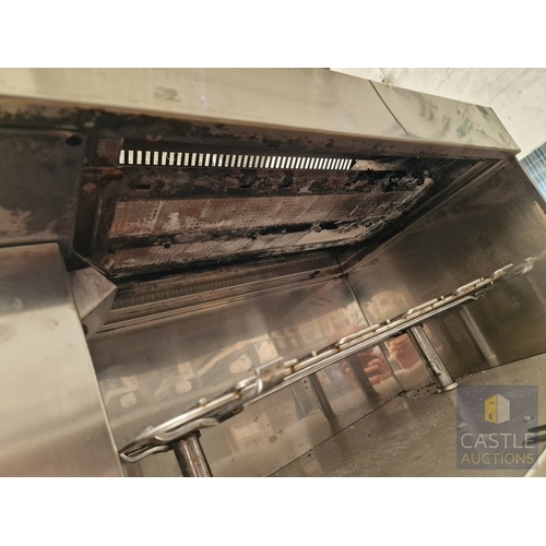 Stainless Steel Counter Top Commercial Electric Salamander Grill with ...