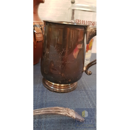 Mixed Collection Of Vintage Glass & Ceramic Beer Steins & Vases ...