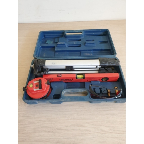 Draper Laser Levelling System With Carry Case. A/F Model Number LLK2.