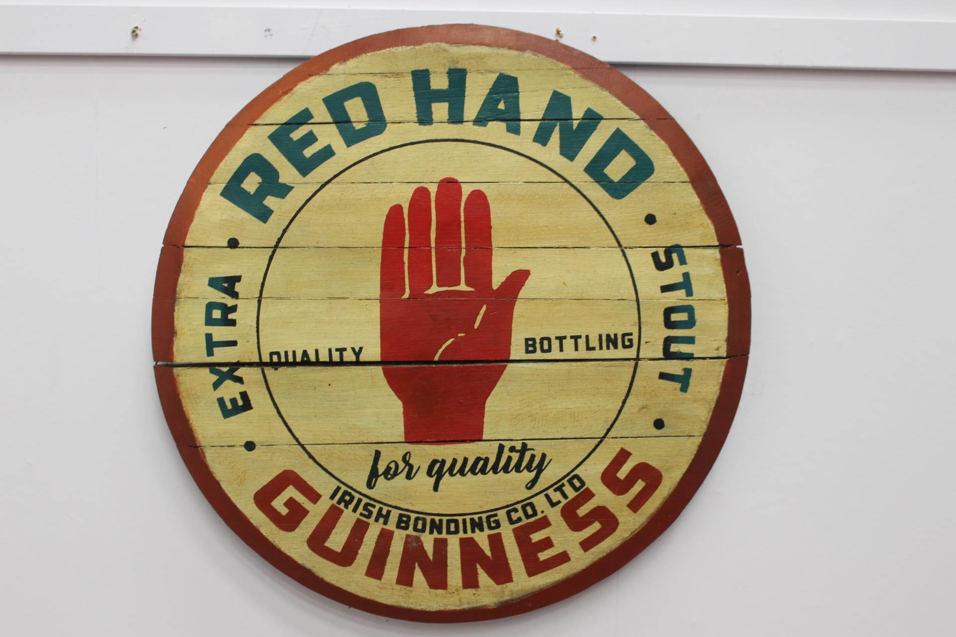 Guinness Red Hand Extra Stout for - auctions & price archive