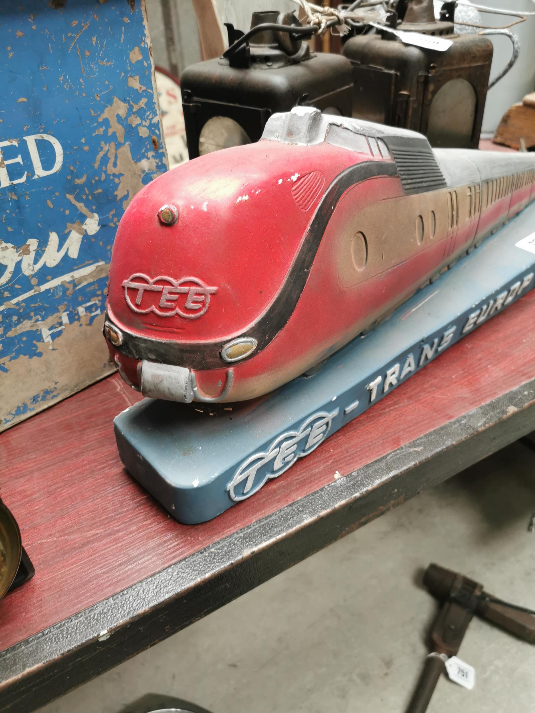 Model of TEE Trans Europ Express Train - auctions & price archive