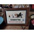 Guinness Time Guinness is Good for You framed advertising print.