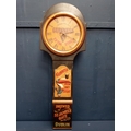 Guinness advertising clock with toucan {H 112cm x W 39cm x D 13cm}