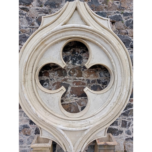 Resin double sided gothic window {H 220cm x W 175cm x D 30cm}. NOT ...