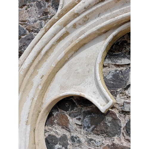 Resin double sided gothic window {H 220cm x W 175cm x D 30cm}. NOT ...