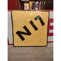 Authentic N17 alloy sign. The N17 was made infamous by the Saw Doctors ...