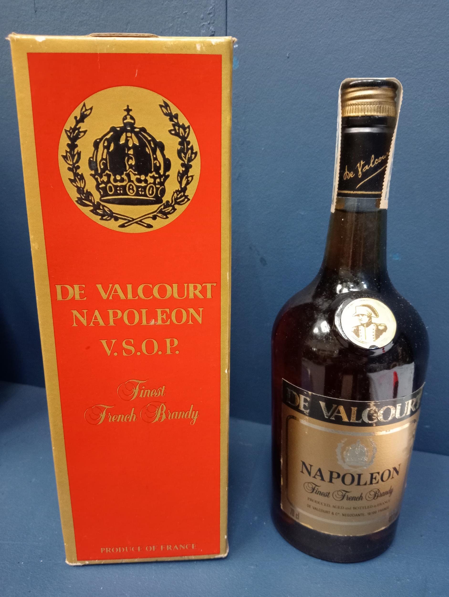 Bottle of De Valcourt Napoleon VSOP Finest French brandy {70CL } - NOT ...