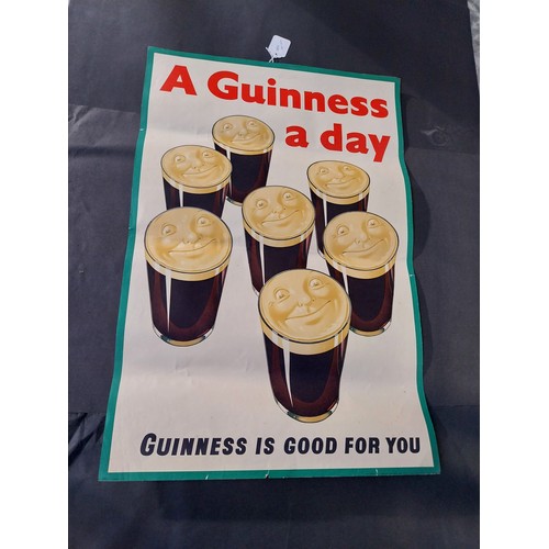 A Guinness a Day Guinness is Good For You advertising poster printed by ...