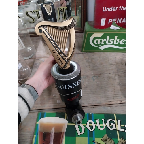 Guinness Bar Pull {35 cm H x 13 cm Dia.}.