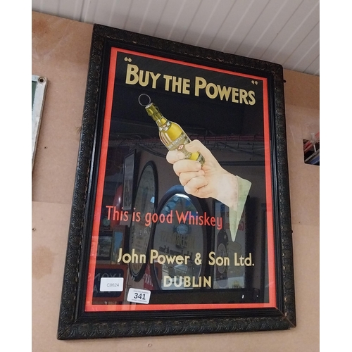 Buy the Powers This is Good Whiskey framed advertising print. {55 cm H ...
