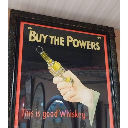 Buy the Powers This is Good Whiskey framed advertising print. {55 cm H ...