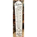 Antique Enamel Stephens' Ink Outdoor Thermometer (60" x 12")