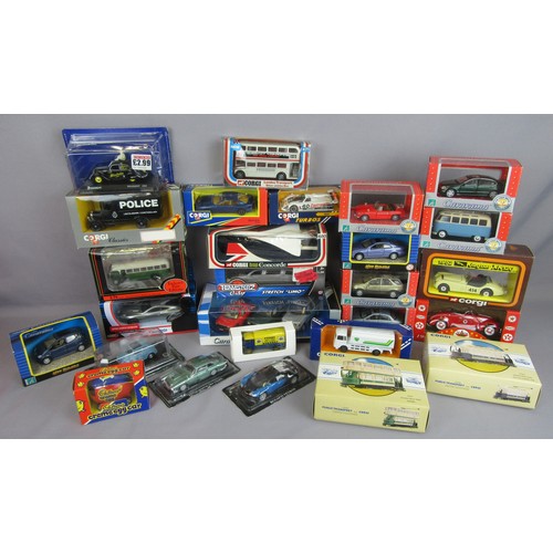 CORGI / ATLAS / CAMARAMA, mixed group to include cars, commercials ...