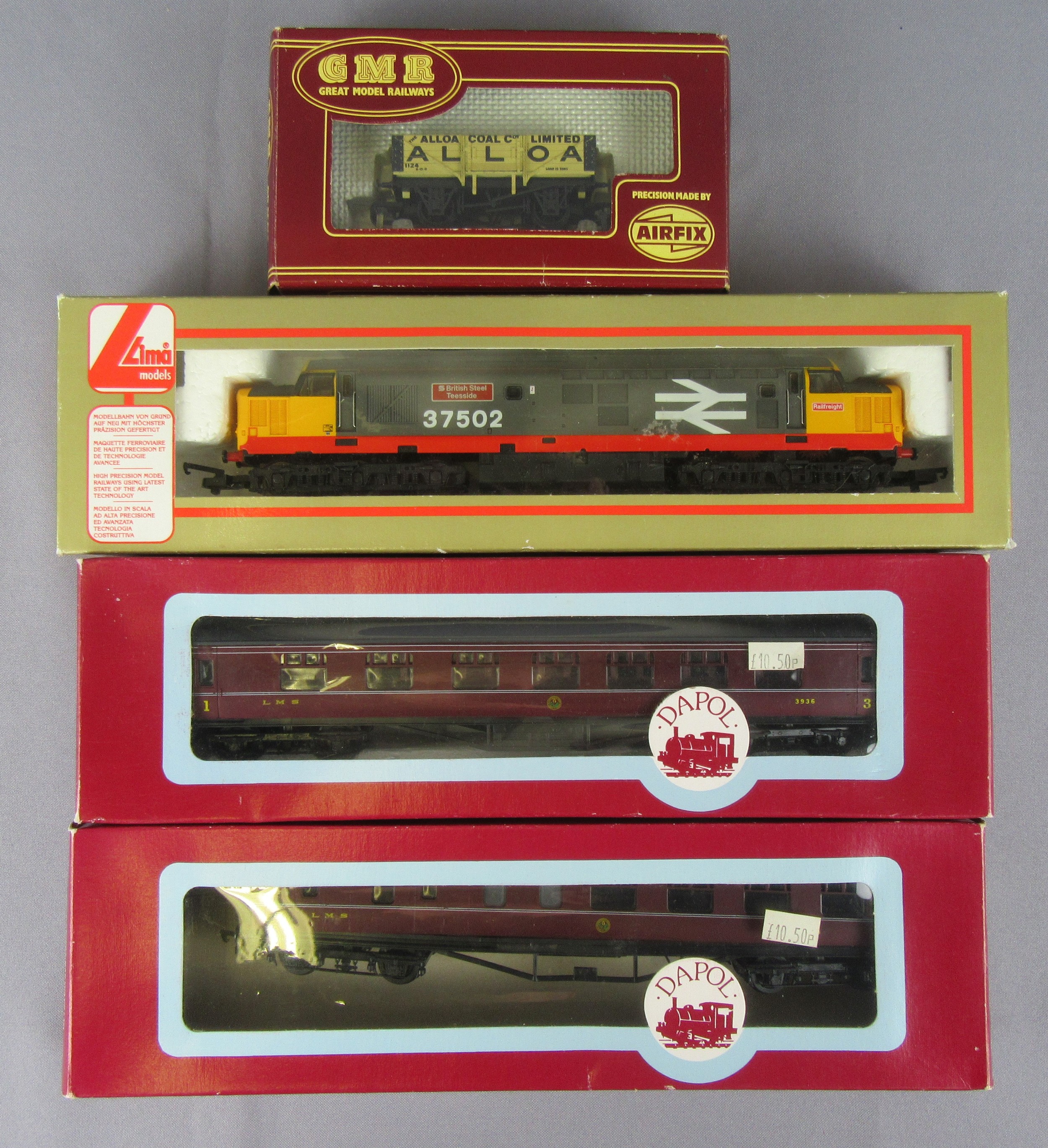 LIMA / DAPOL / AIRFIX 00 gauge Loco and Rolling Stock comprising: Lima ...