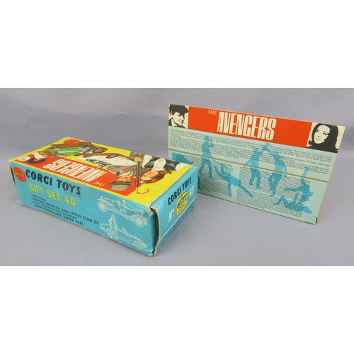 CORGI TOYS GS40 ‘The Avengers’ Gift Set, John Steed’s Bentley is Near ...